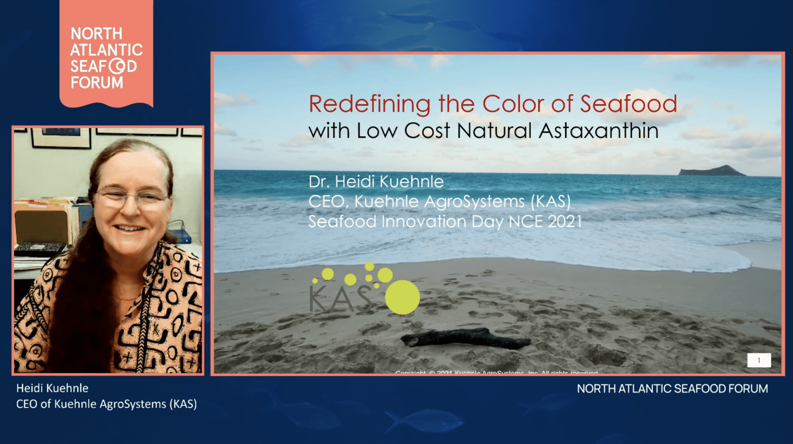 Seafood Innovation Award for astaxanthin fermentation technology — NCE ...